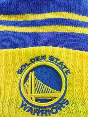 New Era X Golden State Warriors Arctic Beanie Hat - Blue