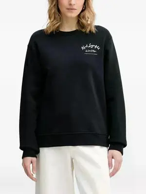 Karl Lagerfeld Logo Print Sweatshirt - Black
