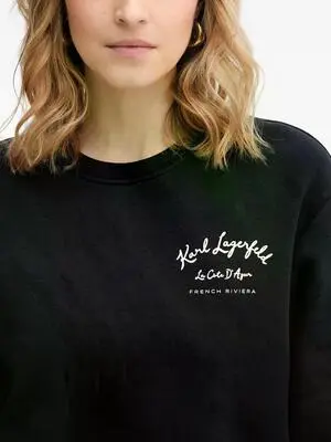 Karl Lagerfeld Logo Print Sweatshirt