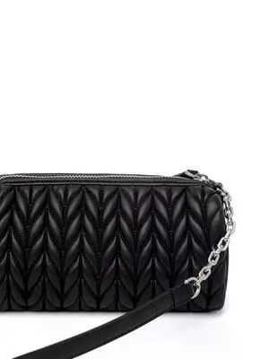 Karl Lagerfeld Quilted Leather Shoulder Bag