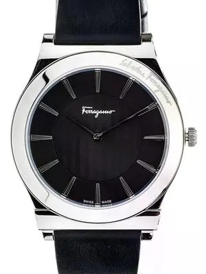 FERRAGAMO 1898 Slim 41mm Watch - Black