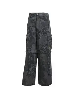 Adidas Zip-off Cargo Pants - Grey