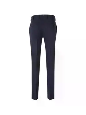 Incotex Pressed Crease Slim-fit Trousers - Blue
