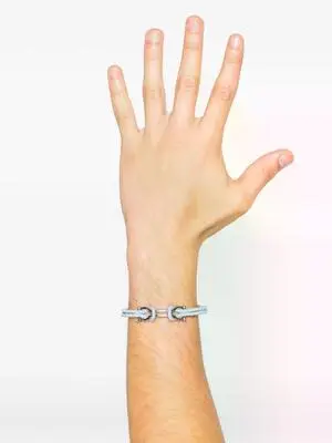FERRAGAMO Gancini Braided Bracelet