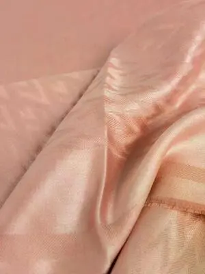 Valentino Garavani Vlogo Jacquard-fringed Scarf