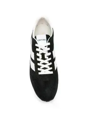 TOM FORD Logo-patch Panelled Sneakers