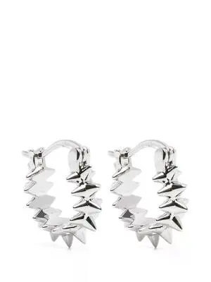 LAG WORLD Spiked Hoop Earrings