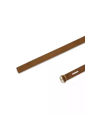 Barbara Bui Suede Finish Buckle Fastening Belt