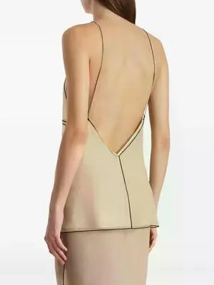 Khaite Timy Silk Organza Camisole
