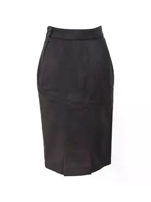 Alaïa Decorative Stitching Pencil Skirt