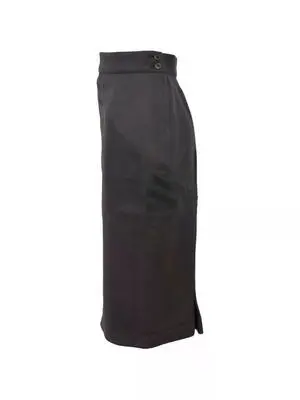 Alaïa Decorative Stitching Pencil Skirt