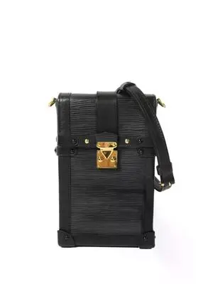 LOUIS VUITTON Pochette Trunk Leather Shoulder Bag