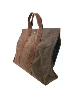 Hermès Canvas Tote Bag
