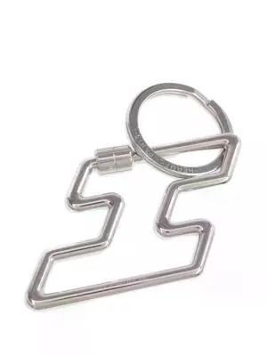 Hermès H Too Speed Key Ring In Polished - Silver