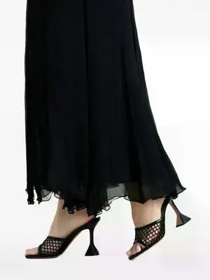 Amina Muaddi Lupita Mesh Mules