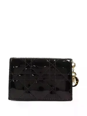 Dior Gardenia Patent Leather Wallet