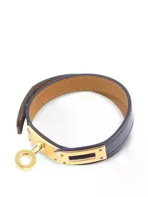 Hermès Kelly Double Tour Leather Bracelet