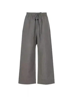 Fear Of God Drawstring-waist Wide-leg Trousers - Grey