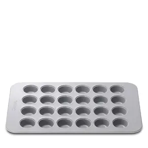CARAWAY Ceramic Nonstick 24 Cup Mini Muffin Pan - Gray