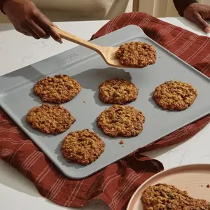 CARAWAY Ceramic Nonstick Large Cookie Sheet - Sage