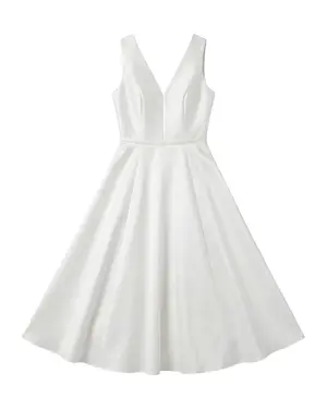 Coast Midi Wedding Dress With Pockets