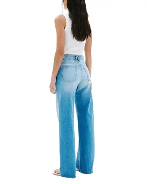 SLVRLAKE Grace High Rise Wide Leg Jeans - Slow Dancer