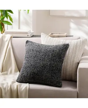 SURYA Murphy Decorative Pillow - Black