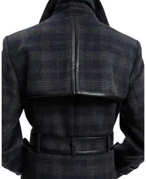 Karen Millen Double Breasted Belted Midi Coat