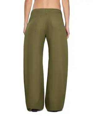 EB DENIM Isla Cinch Pants - Deep Olive