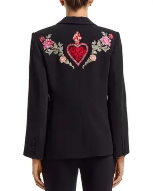Cinq À Sept Rococo Embroidered Blazer