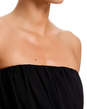 Cinq À Sept Calden Strapless Top - Black
