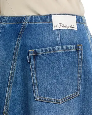 3.1 Phillip Lim Asymmetrical Denim Skirt