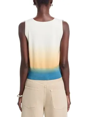 3.1 Phillip Lim Ombre Knit Scoop Neck Tank