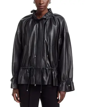 3.1 Phillip Lim Leather Parka Jacket