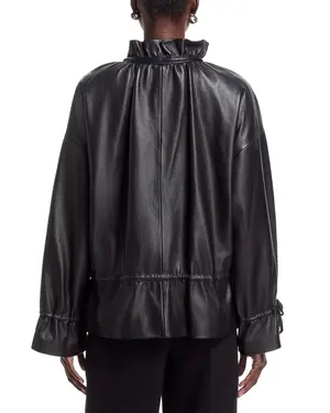 3.1 Phillip Lim Leather Parka Jacket