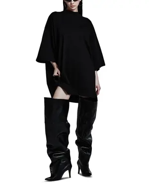 L'EMIUNE Oversized Cotton Tee