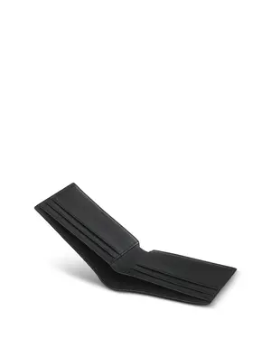 Mcm Aren Visetos Logo Wallet - Black