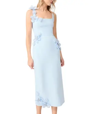 ELLIATT Chantelle Embellished Midi Dress
