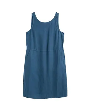 SEASALT CORNWALL Salt Weave Knee Length Pinafore Dress