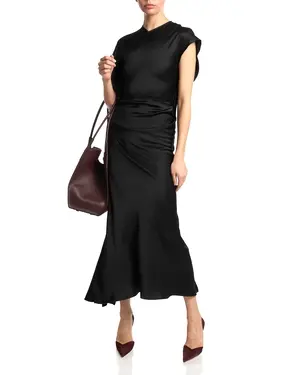 Victoria Beckham Midi Dress - Black