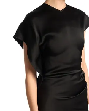 Victoria Beckham Midi Dress - Black