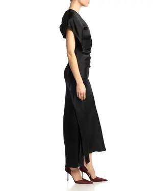 Victoria Beckham Midi Dress - Black