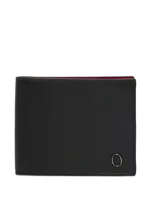 Orciani Spyder Logo-plaque Wallet - Black