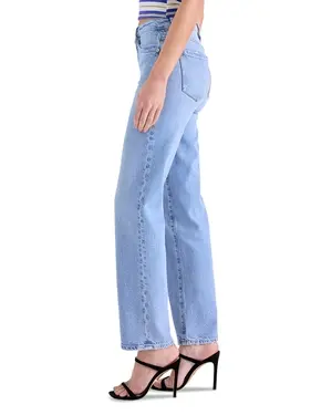 PISTOLA Aleks High Rise Straight Jeans