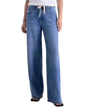 PISTOLA Jadyn Drawcord High Rise Relaxed Jeans