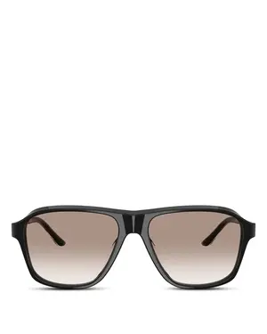 Khaite X Oliver Peoples Aviator 56mm Sunglasses