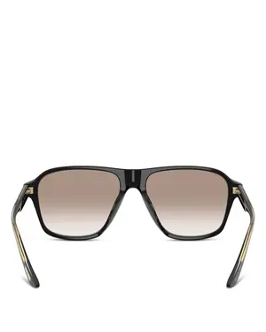 Khaite X Oliver Peoples Aviator 56mm Sunglasses