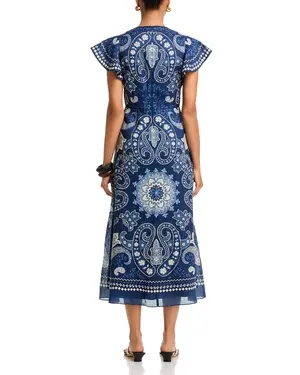 Sea Emelina Midi Dress - Navy