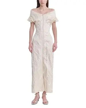 FFORME Kaley Off The Shoulder Dress - Calico