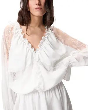 Pinko Aggie Crepe De Chine Dress